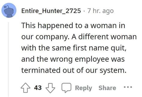 Employee Shocked To Discover Terminated Status At Company After