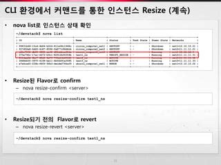 Openstack Instance Resize PDF