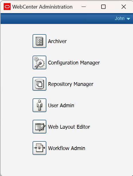 Getting Started Managing Oracle Webcenter Content