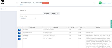 Modifying A User Or Group