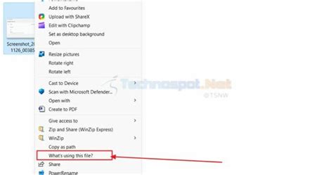 Find Which Program Is Using This File In Windows