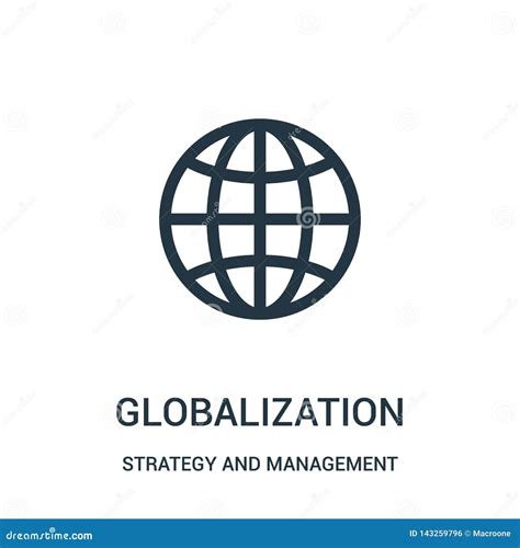 Globalization Icon From Digitalization Collection Simple Line