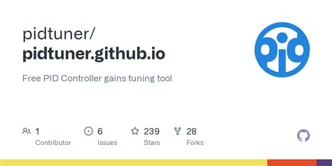GitHub Pidtuner Pidtuner Github Io Free PID Controller Gains Tuning Tool