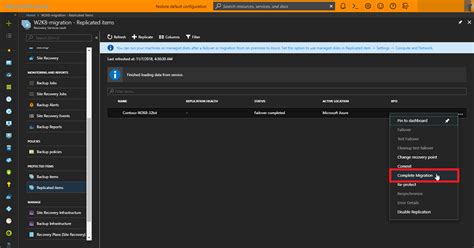 Azure Migratesite Recovery를 사용하여 Windows Server 2008 서버를 Azure로 마이그레이션