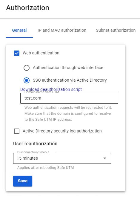 Active Directory User Safedns Docs