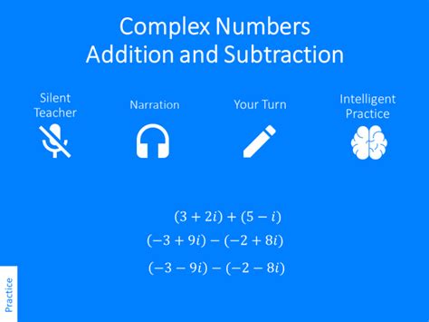 Complex Numbers Adding And Subtracting Variation Theory Worksheets Library