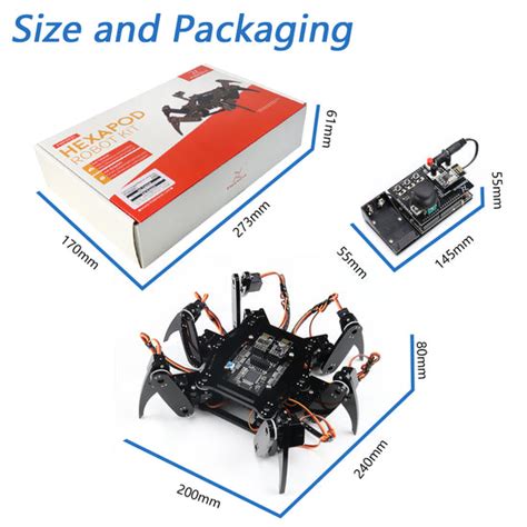 Freenove Hexapod Robot Kit Compatible With Arduino Ide