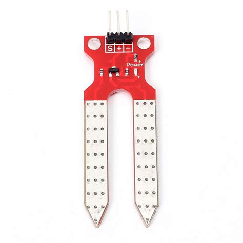 Soil Moisture Sensor Red 3 Pin Sastron Limited