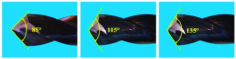 Drill Bit Point Angles 109 Download Scientific Diagram