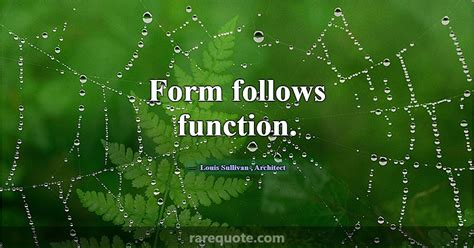 Form Follows Function Louis Sullivan