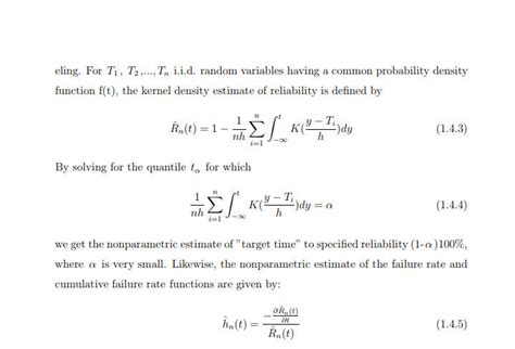 17 Questions With Answers In Reliability Theory Science Topic