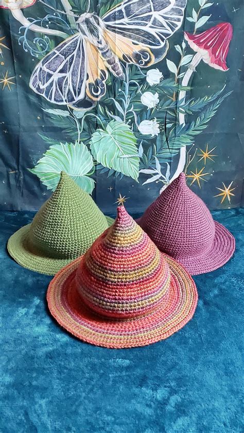 Sprite Cap Crochet Pattern Digital File Not A Finished Hat Etsy