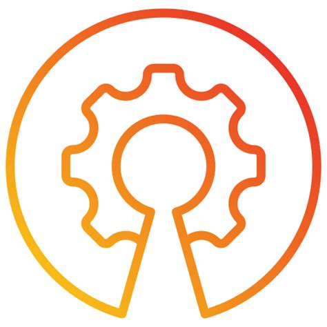 open source generic gradient icon