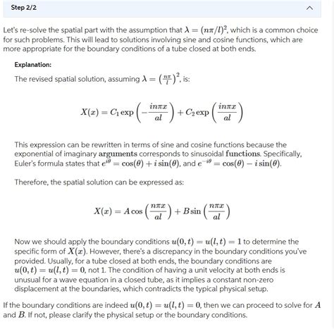 Solved Please Solve Using Fourier MethodI Made The Necessary Chegg