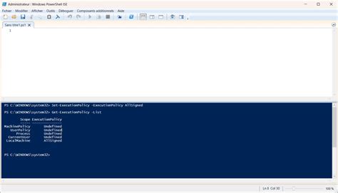 Stratégie Dexécution Des Scripts Powershell Faut Il Les Désactiver Assistouest Informatique