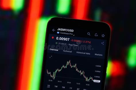 Jasmycoin Jasmy Editorial Illustrative Photo For News About