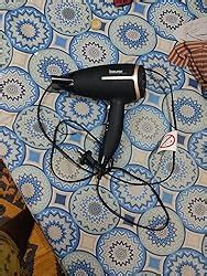 Beurer HC25 Travel Hair Dryer 3 years Warranty 1600 Watts, Black ...