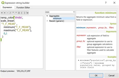 Dynamic Styling Expressions With Aggregates And Variables Free And Open Source Gis Ramblings