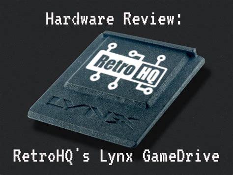 hardware review atari lynx gamedrive from retrohq