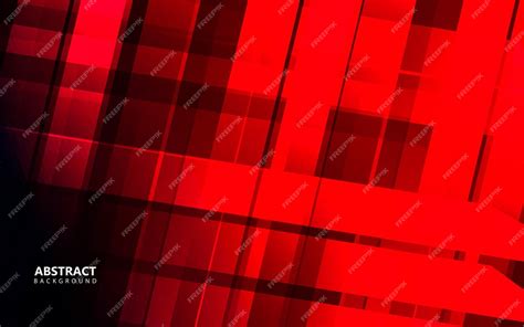 Premium Vector Abstract Red Color Stripe Line Background
