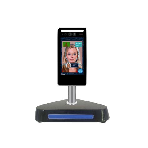 7 Inch Forehead Temperature Screening And Facial Recognition Kiosk
