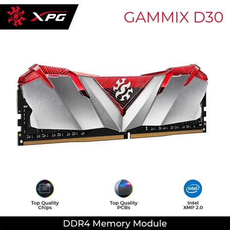 Buy ADATA XPG GAMMIX D30 8GB 3200MHZ DDR4 Desktop RAM Memory