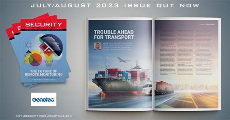 Security Middle East Magazine On Linkedin Transportsecurity Physicalsecurity Unifiedsecurity