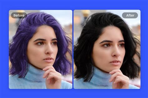 Blonde Hair Filter Virtual Hair Color Try On For Blonde Hair Fotor