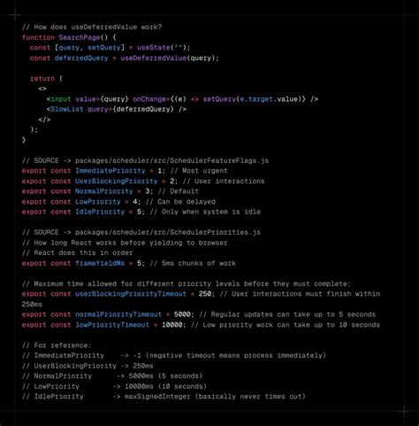 I Got Nerd Sniped Into Reacts Source Code To Understand How The Scheduler Tiger Abrodi 14