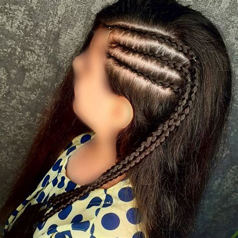 خوشگل ترین مدل های بافت مو کنار سر برای خانم های جوان