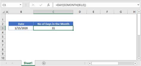 Days In This Month Excel Word и Excel помощь в работе с программами