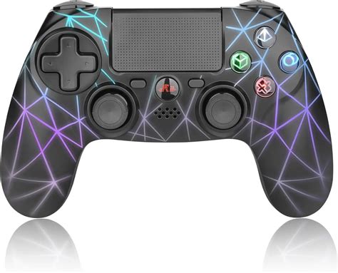 کنترل‌کننده بازی بلوتوث بی‌سیم Rii برای اندروید ویندوز، دارای شوک دوگانه، سنسور ژیروسکوپ 6 محوره