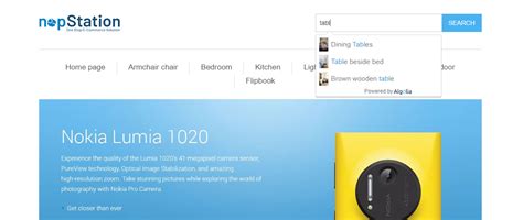 Algolia Search Integration By Nopstation Nopcommerce