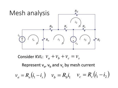PPT Circuits Lecture 3 Mesh Analysis PowerPoint Presentation Free Download ID 5568856