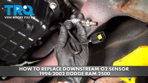 How To Replace Downstream O Sensor Dodge Ram YouTube