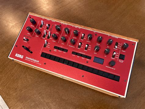 MATRIXSYNTH Custom Red Korg Monologue Minus Keys