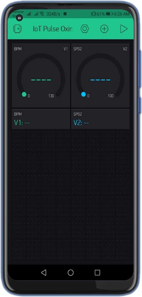 iot based pulse oximeter using esp8266 and blynk iot projects ideas