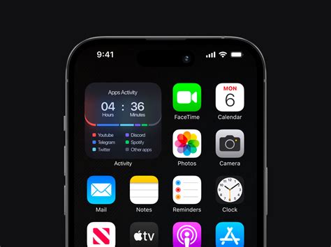App Activity Ios Widget Design 📊 By Vitaliy On Dribbble