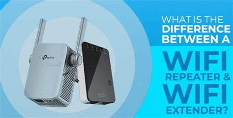 WiFi Repeater Vs Extender TechnoWifi