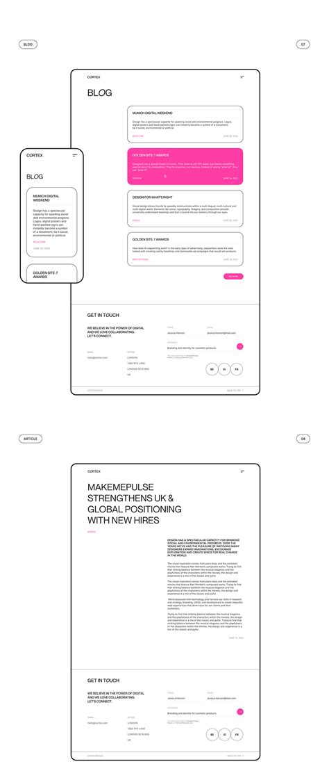Cortex Uiux Design Website On Behance