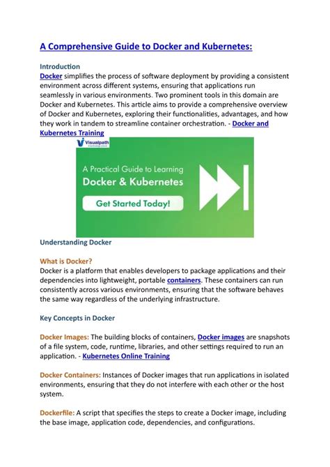 PPT Docker Online Training Hyderabad Visualpath PowerPoint Presentation ID
