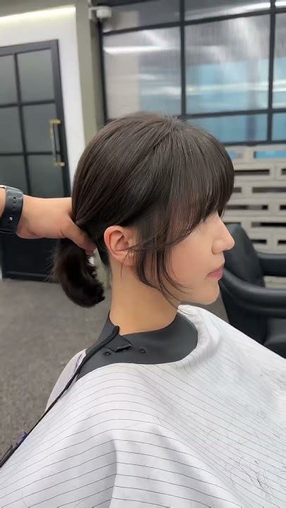 얼굴작아보이는앞머리스타일머리묶을때예쁜앞머리 앞머리 앞머리커트 Youtube