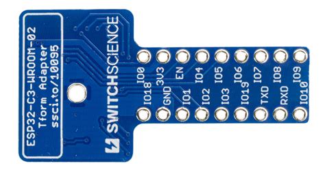 Esp32 C3 Wroom 02ピッチ変換用基板t型(基板のみ) — スイッチサイエンス Esp32 C3 Wroom 02ピッチ変換用基板t型(基板のみ) — スイッチサイエンス