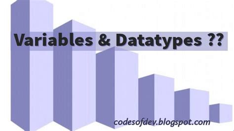 Variables And Data Types In Python3