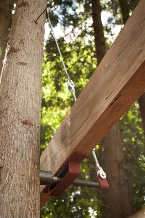 Treehouse Attachment Bolt Suspender System Tree House Designs Luxury
