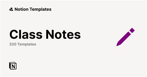 Free Class Notes Templates From Notion Notion Marketplace