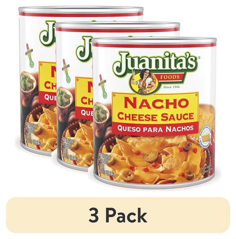 3 Pack Juanitas Foods Nacho Cheese Sauce Canned Nacho Cheese 106