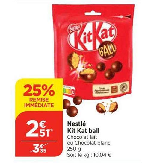 Promo Nestlé Kit Kat Ball Chez Atac Icatalogue Fr
