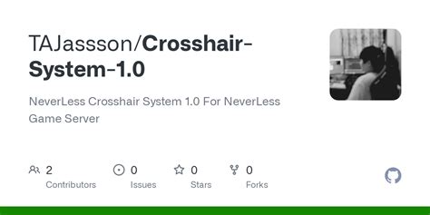 GitHub TAJassson Crosshair System 1 0 NeverLess Crosshair System 1 0 For NeverLess Game Server