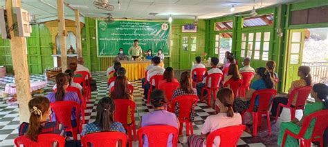 အမျိုးသမီးငယ်များအား လူသုံးကုန်ပစ္စည်း ၁၆မျိုး ထုတ်လုပ်မှုနည်းပညာသင